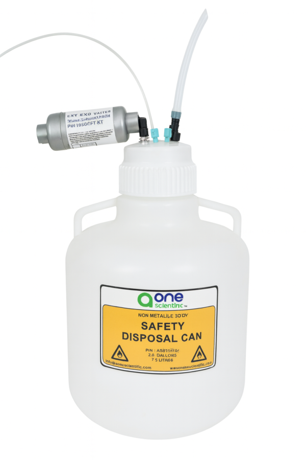 HPLC Solvent Waste System